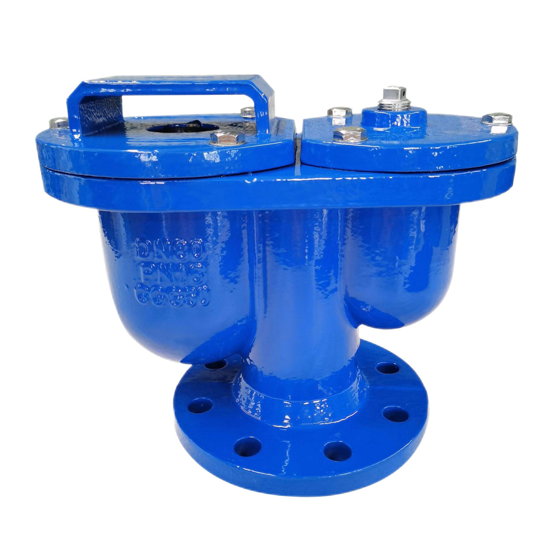 Flanged double ball Air valve Cast Iron PN16_Air Valve_Valves_Qingdao ...