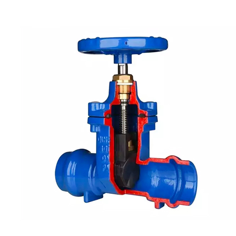 Resilient Wedge Gate Valve with PVC socket ends PN16_Gate valve_Valves ...