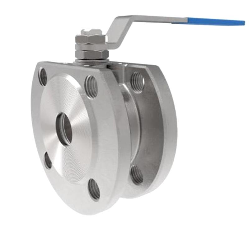 Stainless steel wafer type flanged ultra thin Italian ball valve _Ball ...